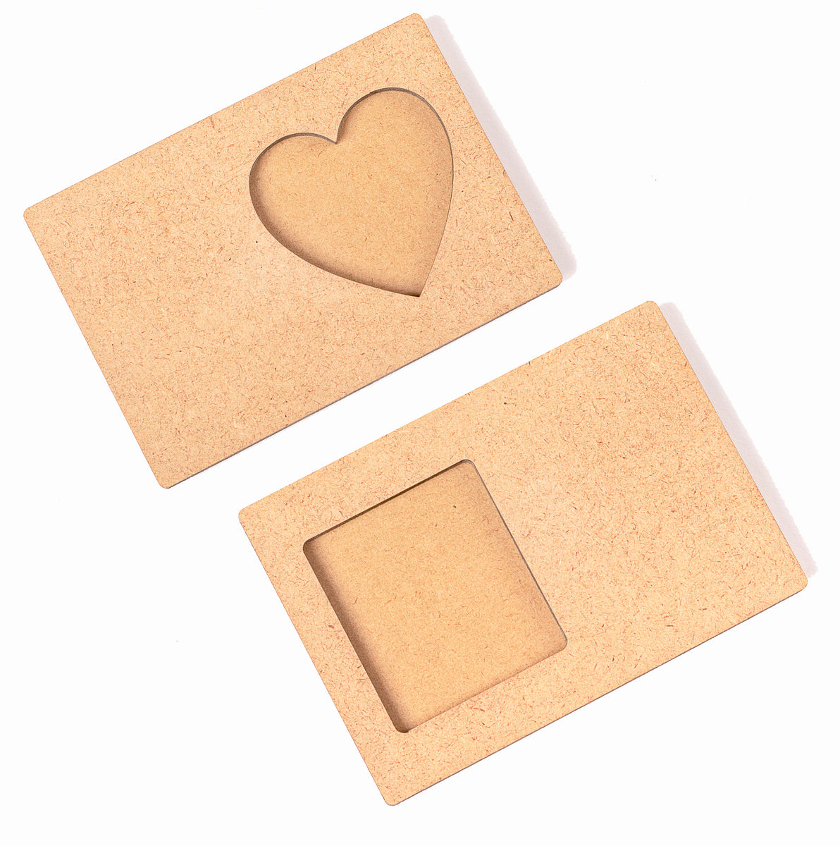 IVEI DIY MDF Rectangle Photo Magnets - Set of 2 | Premium Quality Craft ...