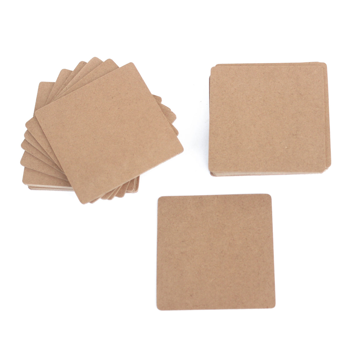 IVEI DIY MDF Square Coasters (3mm) -Set of 20 – I Value Every Idea